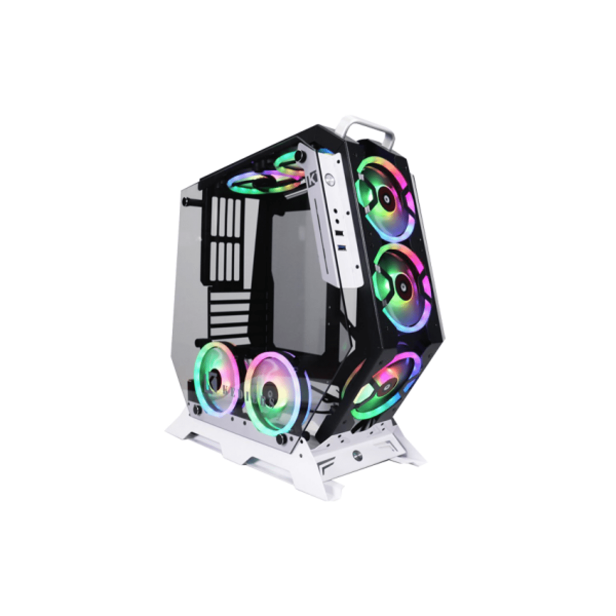 HELICOPTER CASING WITH 7 RGB FANS | Suhadha Computer Center Gampaha