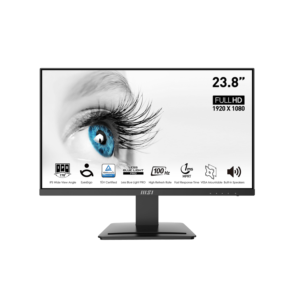 MSI PRO MP243X 23.8"100HZ FHD IPS MONITOR | Suhadha Computer Center Gampaha