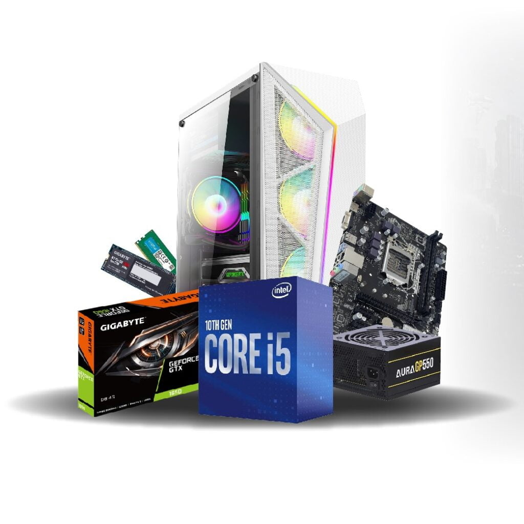 INTEL CORE I5 10400f 8GB RAM 255GB SSD - NVME LING YUE CASING DESKTOP ...