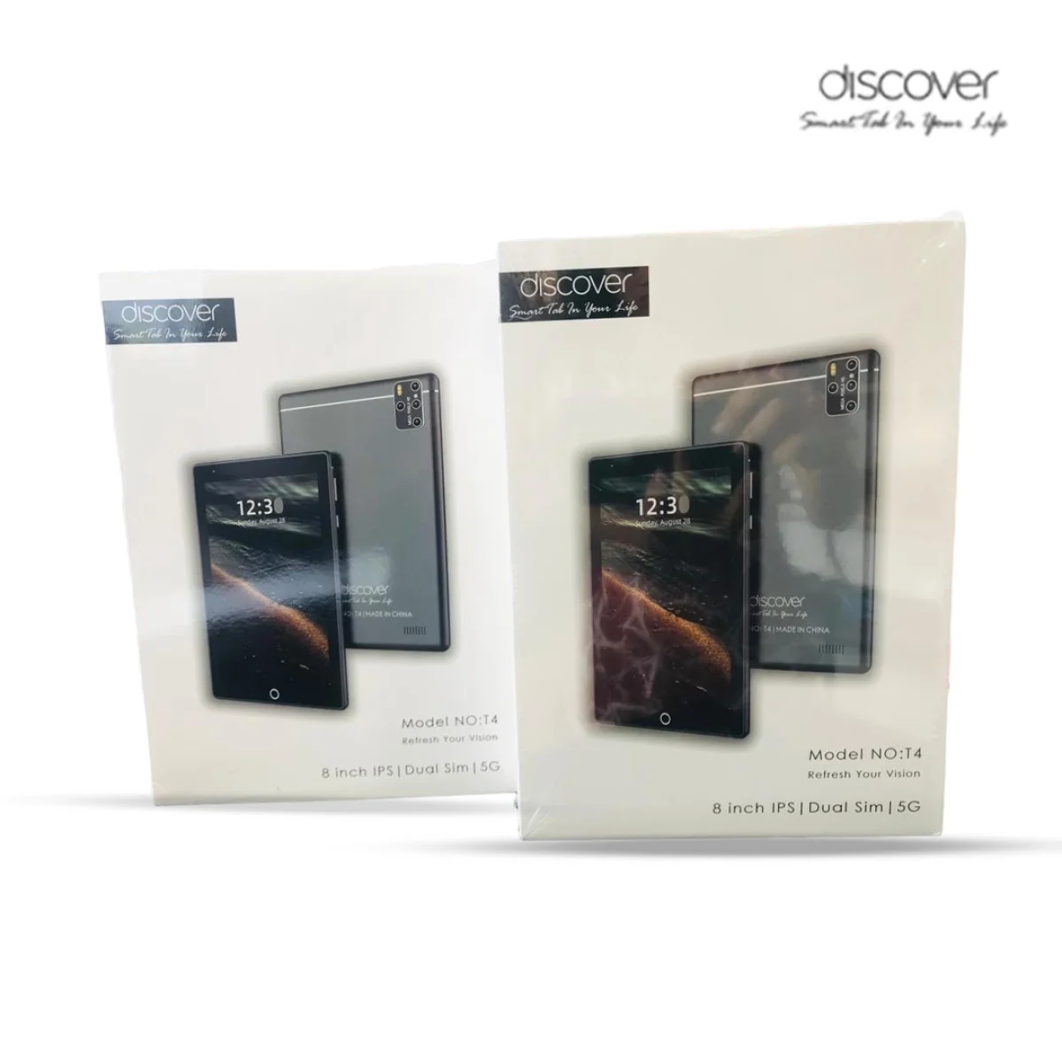 Discover T4 6GB RAM/256GB/8"INCH IPS TAB | Suhadha Computer Center Gampaha